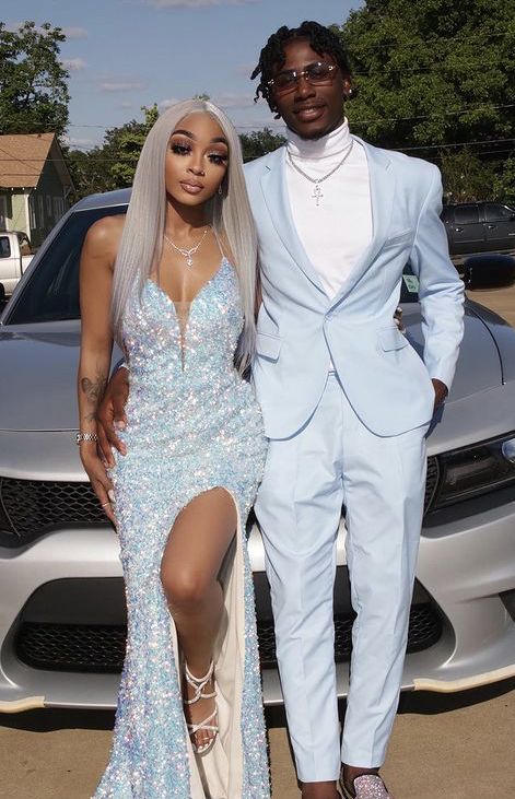 Shiny Sequin Iridescent White Prom Dresses Long Evening – jkprom